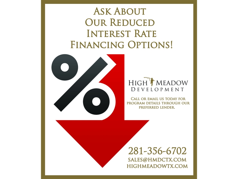Ask About Our Reduced Interest Rate Financing Options