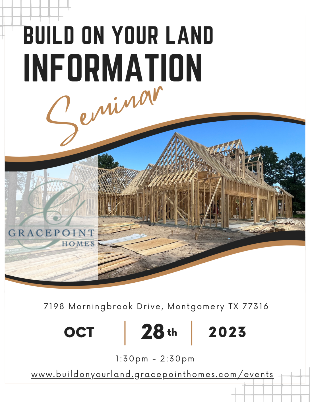 Build On Your Land Seminar in High Meadow Estates